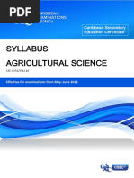 Csec Human and Social Biology Syllabus Outline | PDF | Homeostasis ...