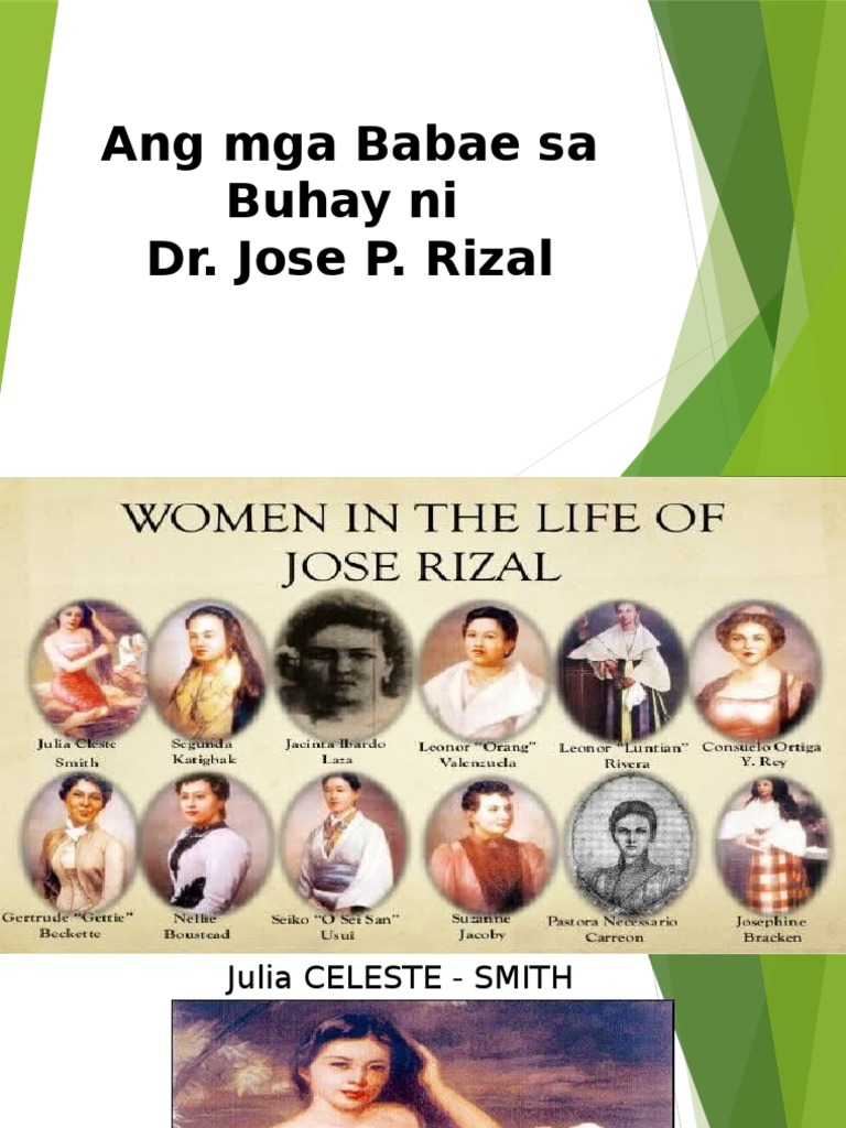 Ang Mga Babae Sa Buhay Ni Rizal | PDF