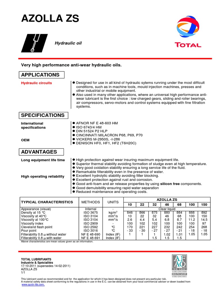 Azolla ZS 68 PDF | PDF | Mechanical Engineering | Chemistry
