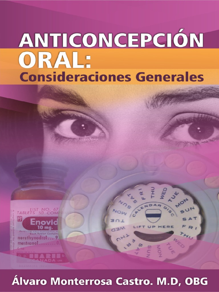 ANTICONCEPCION ORAL Consideraciones Generales PDF | PDF | Píldora ...