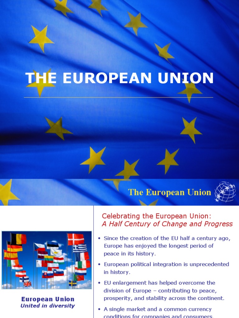 Celebrating 50 Years of European Integration: How the European Union ...