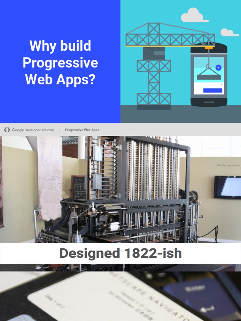 Why Build Progressive Web Apps | PDF | Web Application | World Wide Web