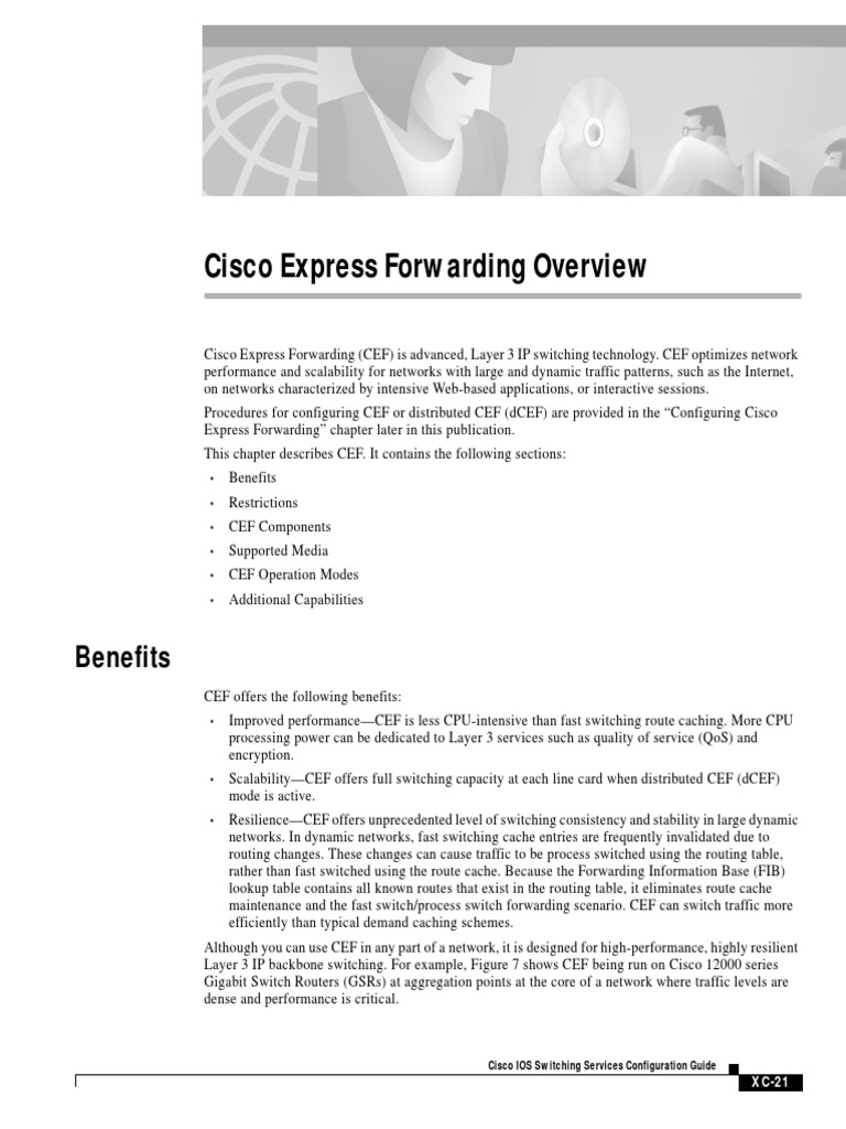 Cef PDF | PDF | Network Switch | Router (Computing)