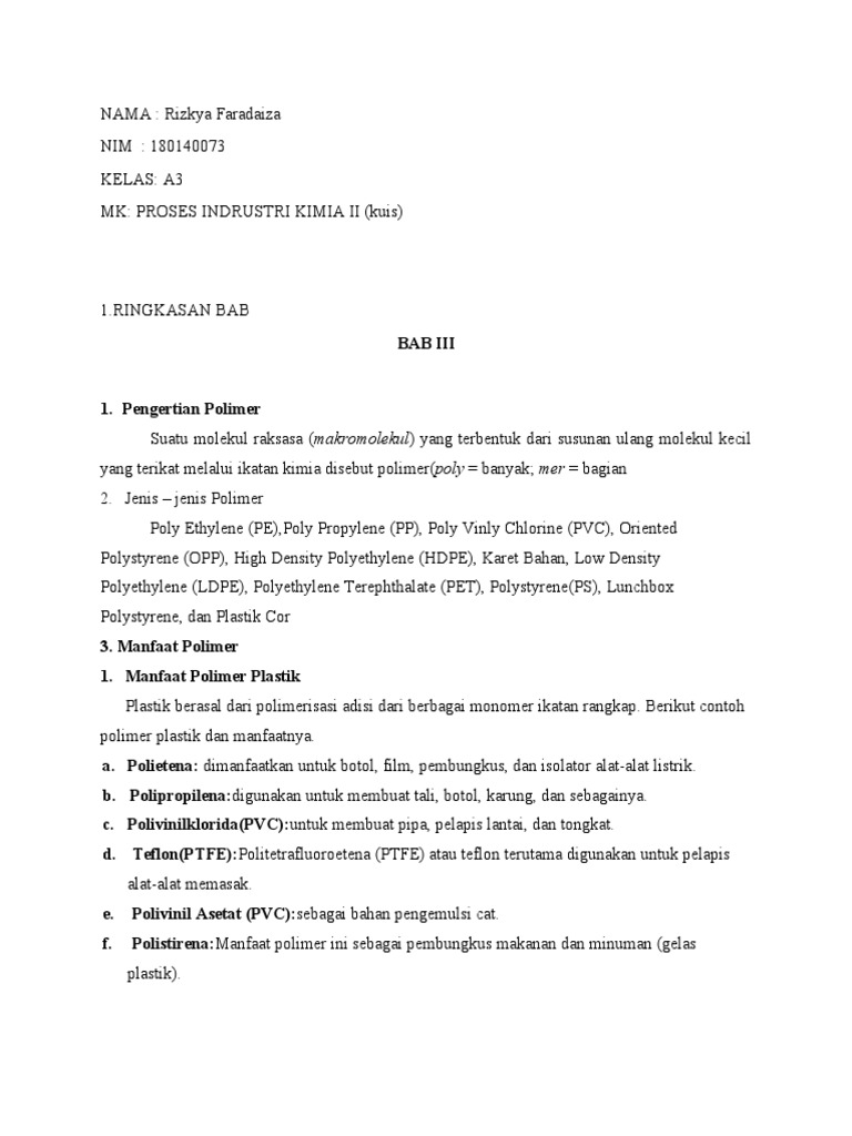 KUIS PIK II Rizkya Faradaiza (180140073) | PDF