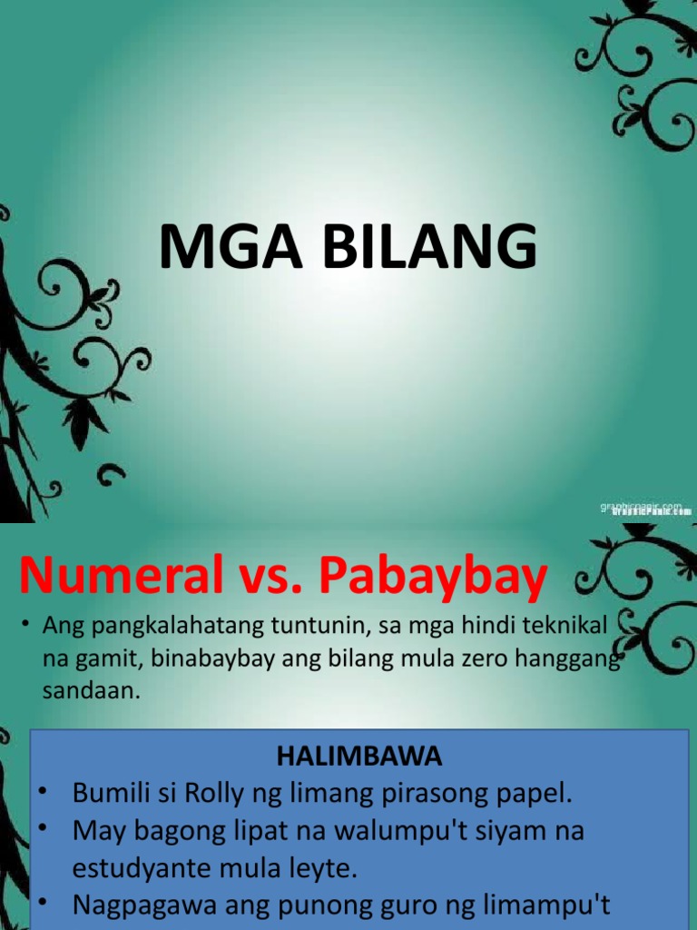 Mga Bilang | PDF