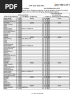 Date Room Number: Room Type:: Guestroom Construction Snagging List ...