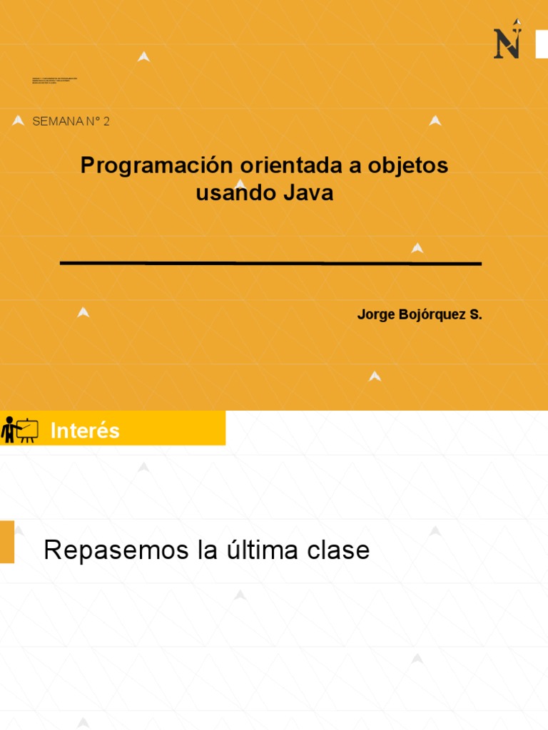 Fundamentos de POO en Java: Clases y Objetos | PDF | Objeto (informática) | Constructor ...