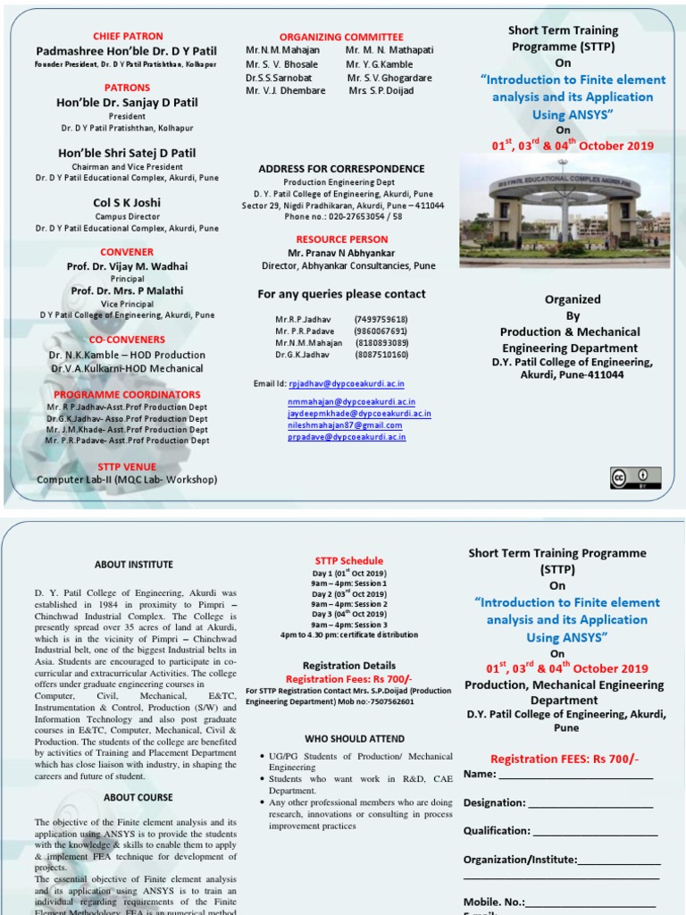 Introduction To Finite Element Analysis And Its Application Using Ansys Pdf Finite Element