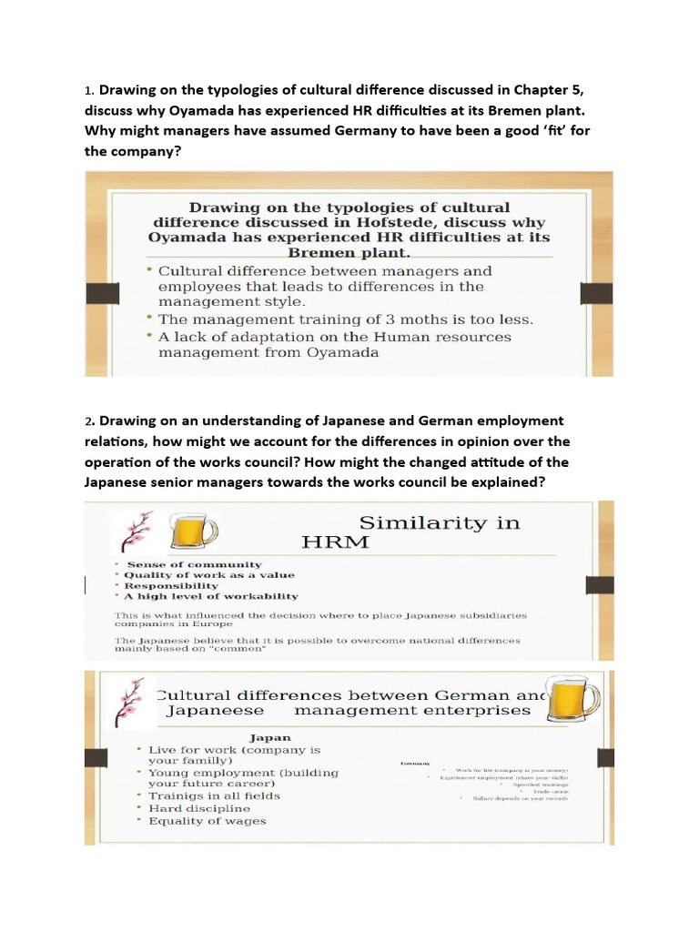 Case Study For IHRM | PDF