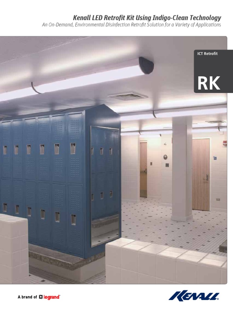 Kenall LED Retrofit Kit Using Indigo-Clean Technology | PDF ...