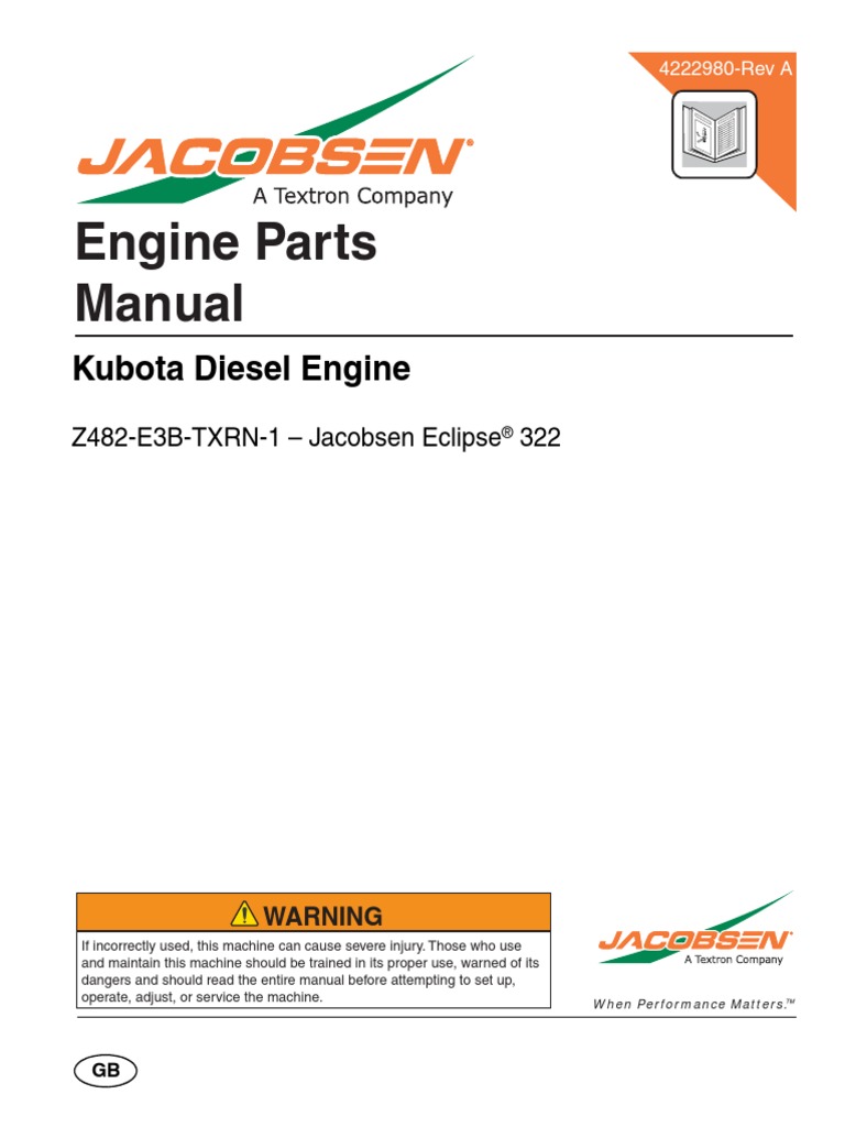 Parts Catalogue Kubota Z482 PDF | PDF | Engine Technology | Screw