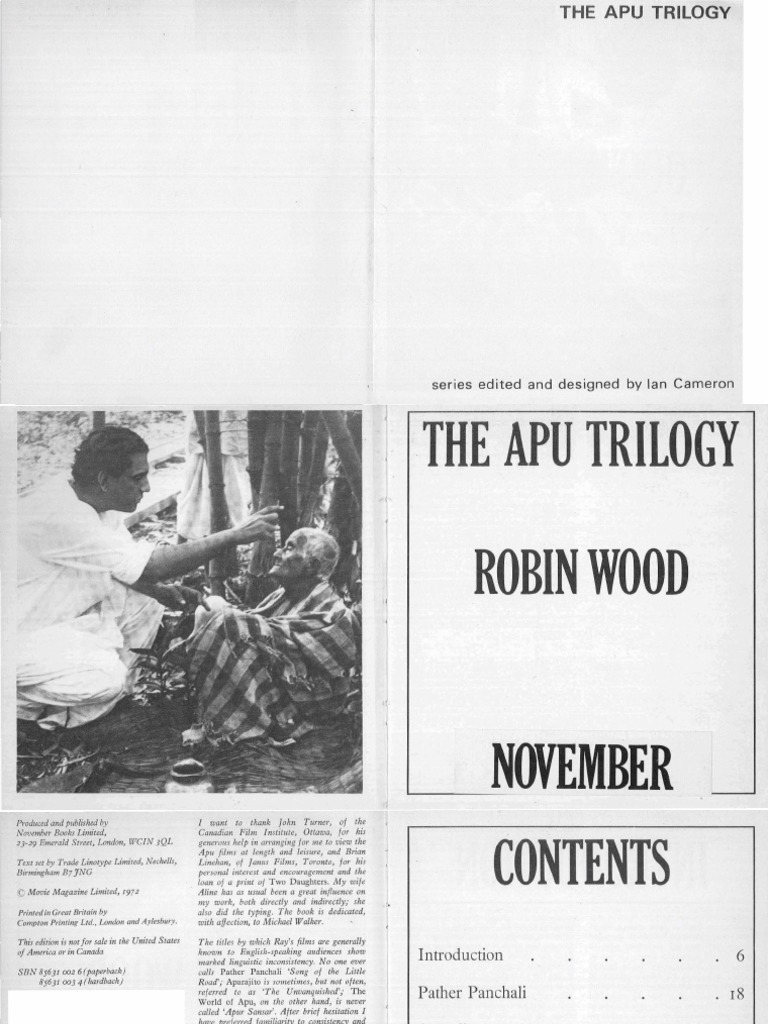 The Apu Trilogy - Robin Wood PDF | PDF