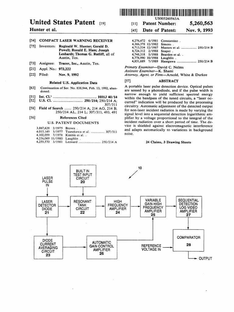 Portable Laser Detection Device | PDF | Detector (Radio) | Capacitor