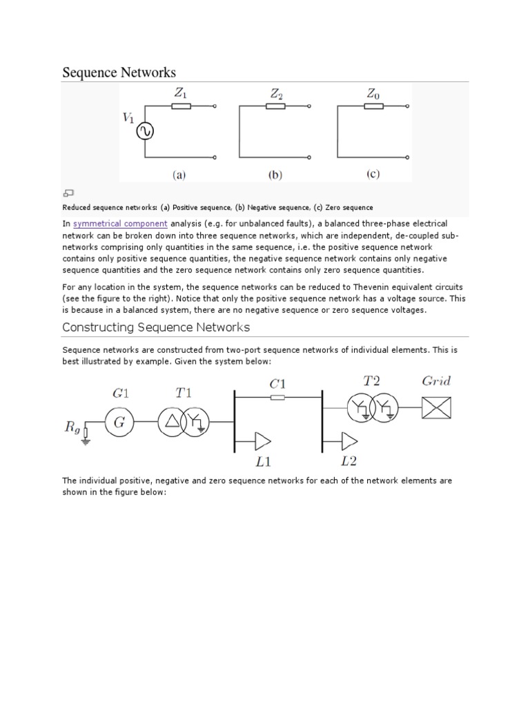 Sequence Networks PDF | PDF