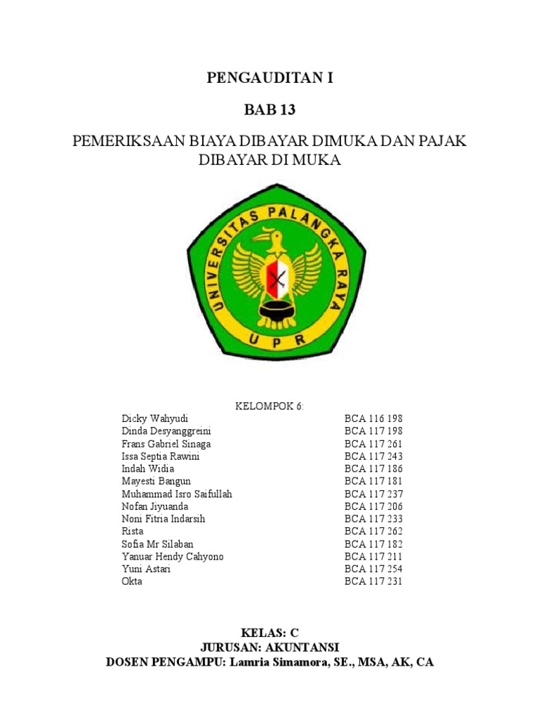 Bab Xiii Audit | PDF