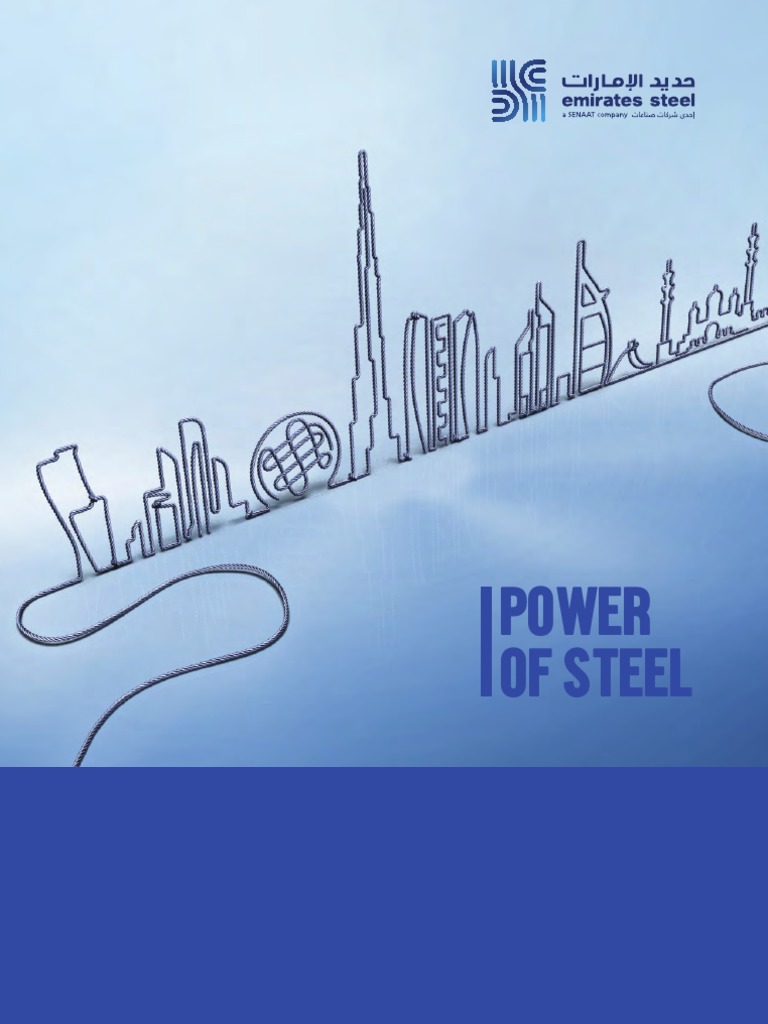 Emirates Steel Brochure | PDF | Steelmaking | Waste