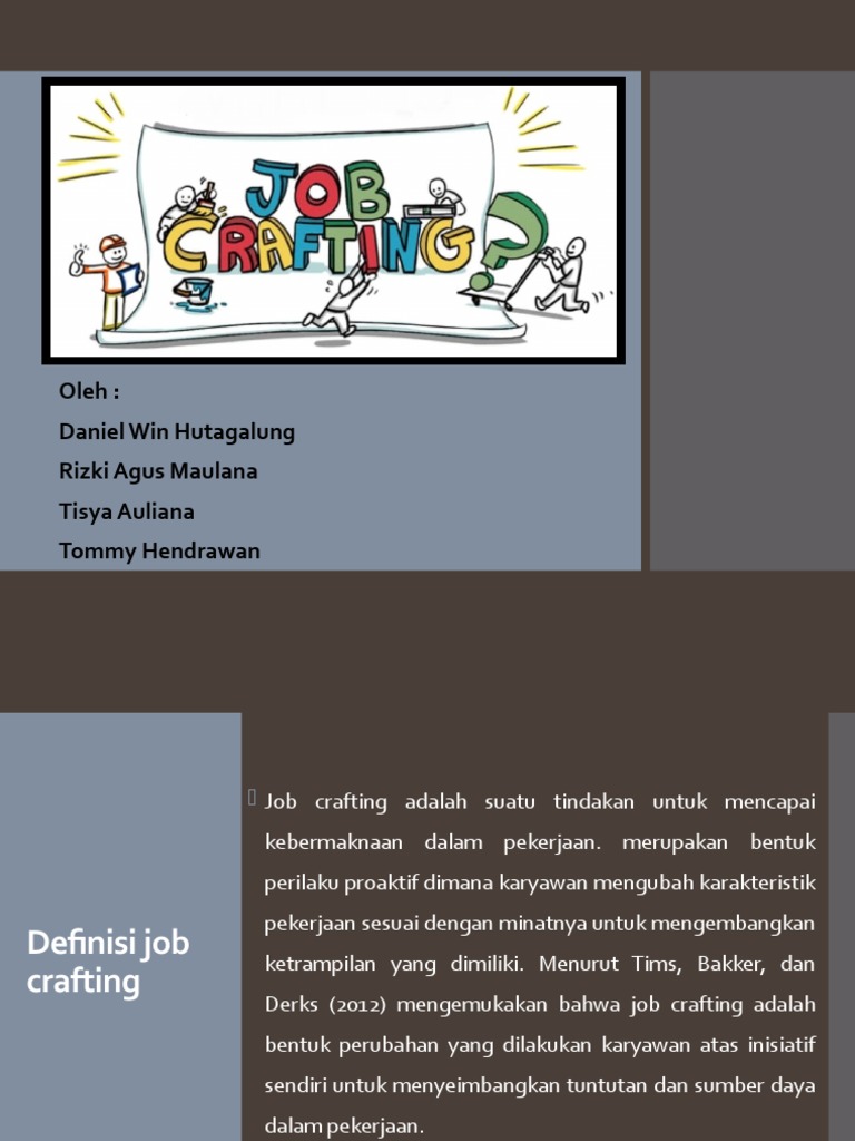 Job Crafting | PDF