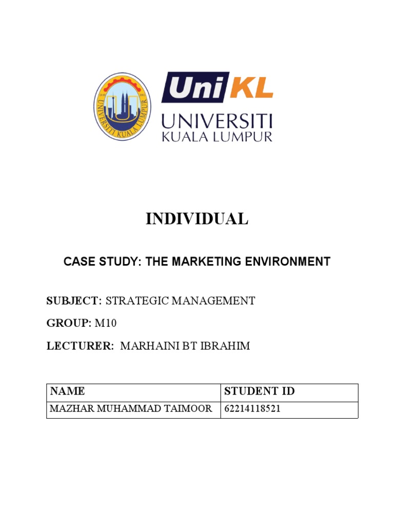 Case Study Marketing Management | PDF