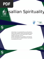 The Five Core Lasallian Principles The Five Lasallian Tenets 1. Faith ...