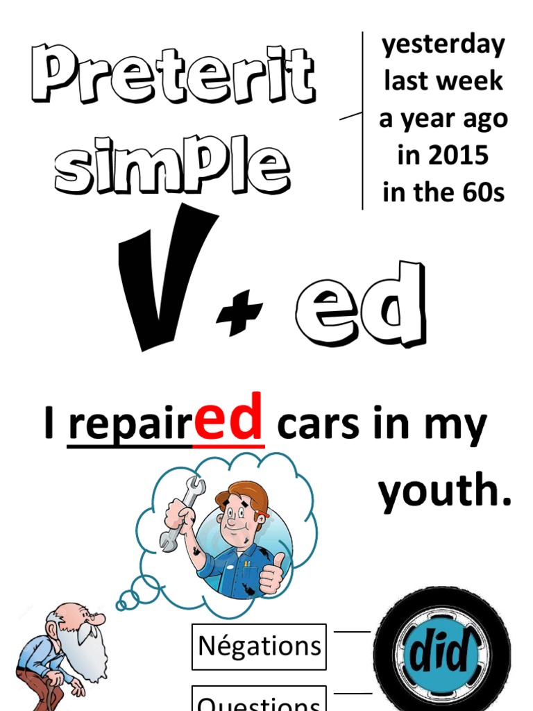 Prétérit Simple | PDF