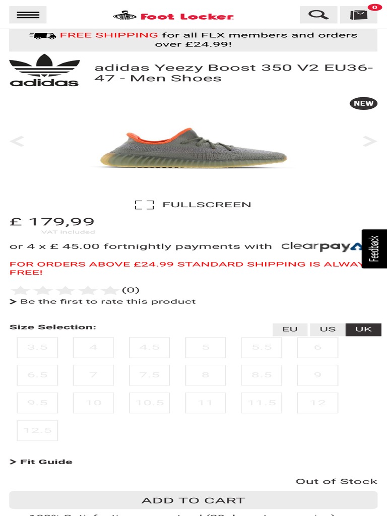 Adidas Yeezy Boost 350 V2 EU36-47 at Footlocker | PDF | Economies | Business