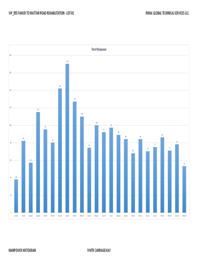 Manpower Histogram - 00 | PDF