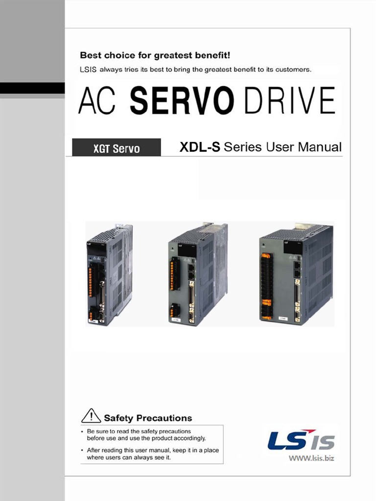 User+Manual XDL-S+series Eng V1.0 PDF | Download Free PDF | Electric Motor | Servomechanism