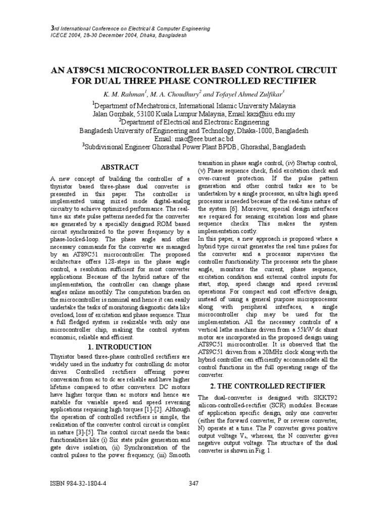 P086 | PDF | Rectifier | Microcontroller
