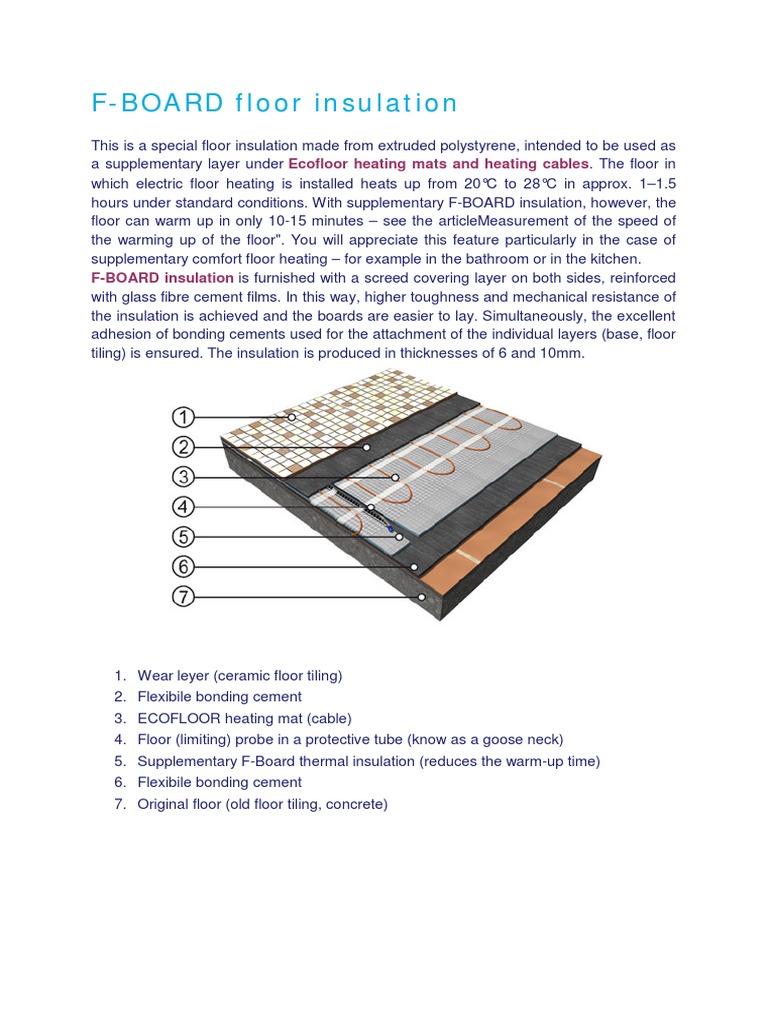 02 en F-Board Floor Insulation PDF | PDF