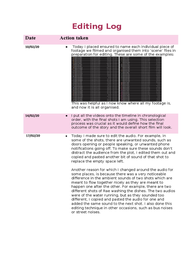 Editing Log Lac | PDF