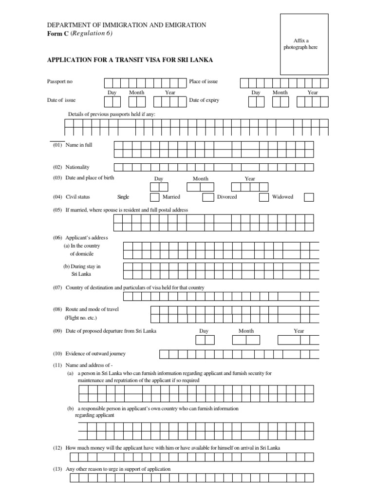 Transit Visa | PDF | Travel Visa | Passport