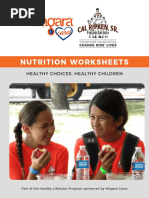 5e Nutrition Lesson Plan | PDF | Fat | Carbohydrates