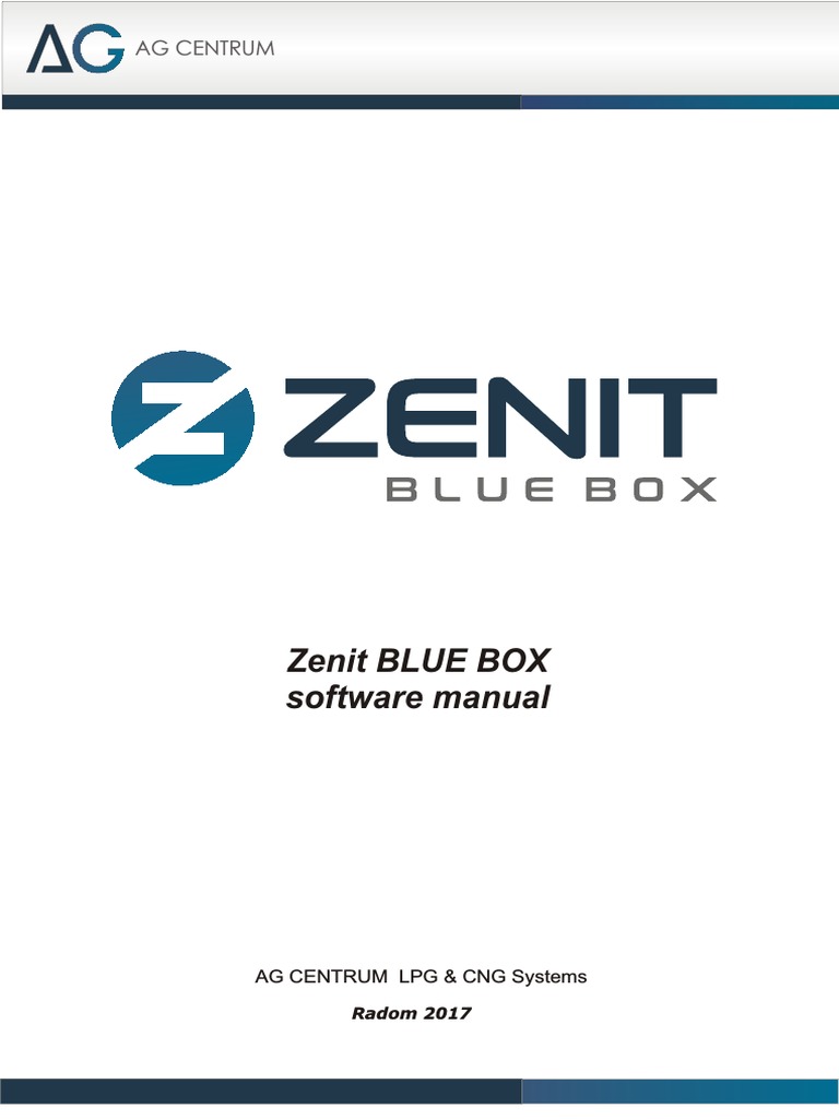 Zenit Blue Box Software Manual: Ag Centrum | PDF | Fuel Injection ...