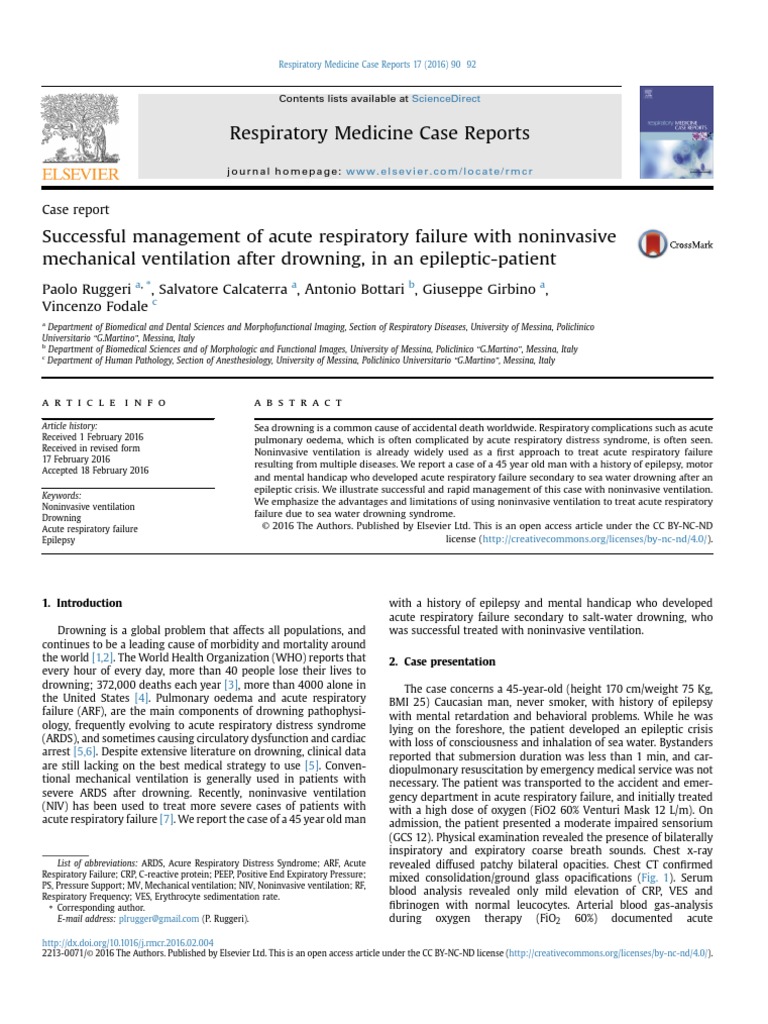 Respiratory Medicine Case Reports | PDF | Respiration | Respiratory System
