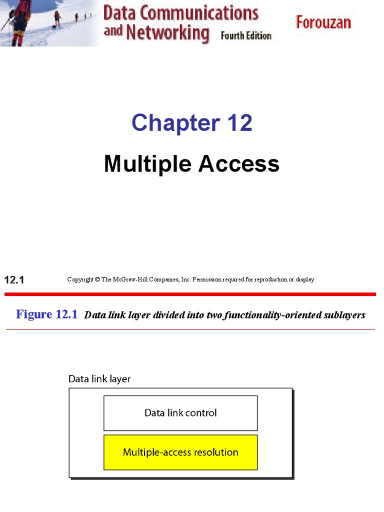 CH 12 | PDF | Channel Access Method | Electronics