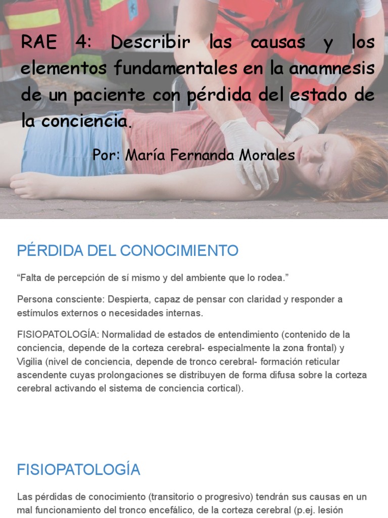 RAE 4: Describir Las Causas y Los Elementos Fundamentales en La ...