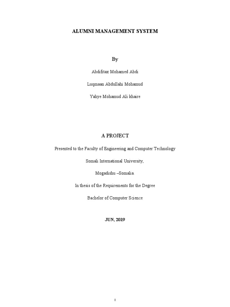 Alumni Management System | Download Free PDF | Software Testing ...