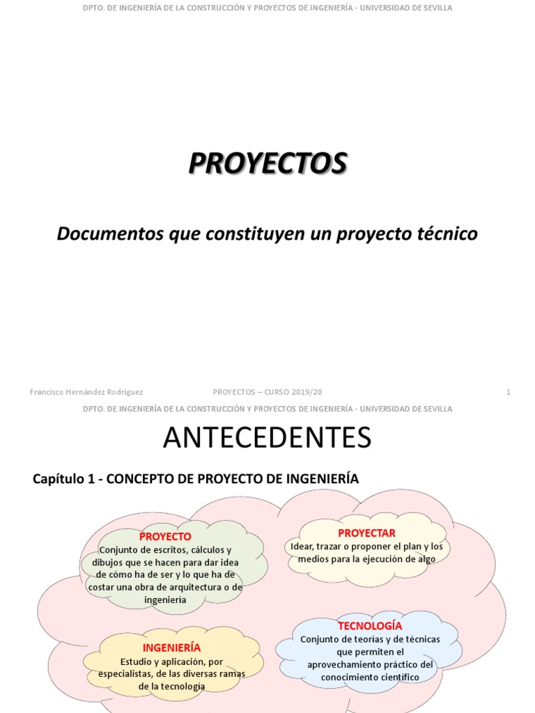 Documentación de Proyectos de Ingeniería | PDF | Sevilla | Ingeniería