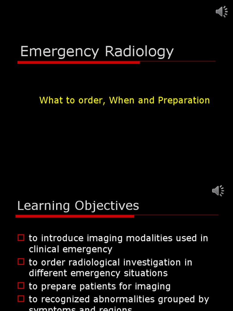 Kuliah Radiologi Emergensi - Maret 2020 - Plain | PDF | Radiology | Ct Scan