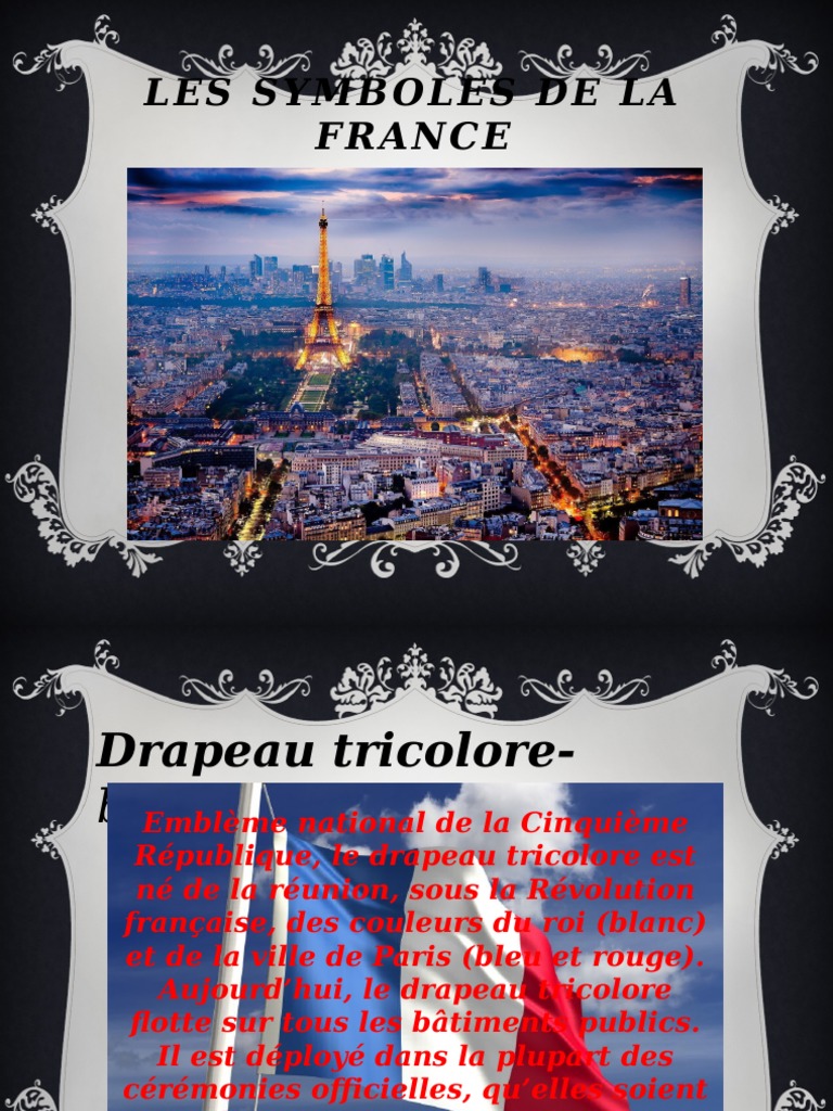Les Symboles de La France | PDF | Symbole national | Symboles
