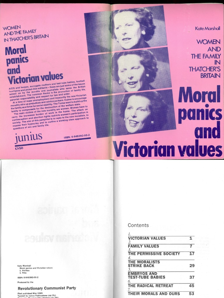 Moral Panics and Victorian Values | PDF | Politics | History