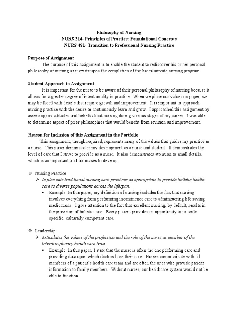 Philosophy of Nursing Introduction 01068804 | PDF | Nursing | Health Care