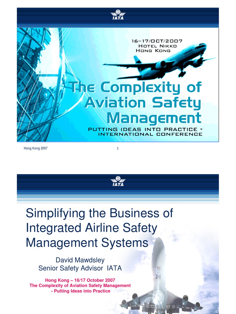 Iata Safety | Download Free PDF | Risk Management | Enterprise Risk ...