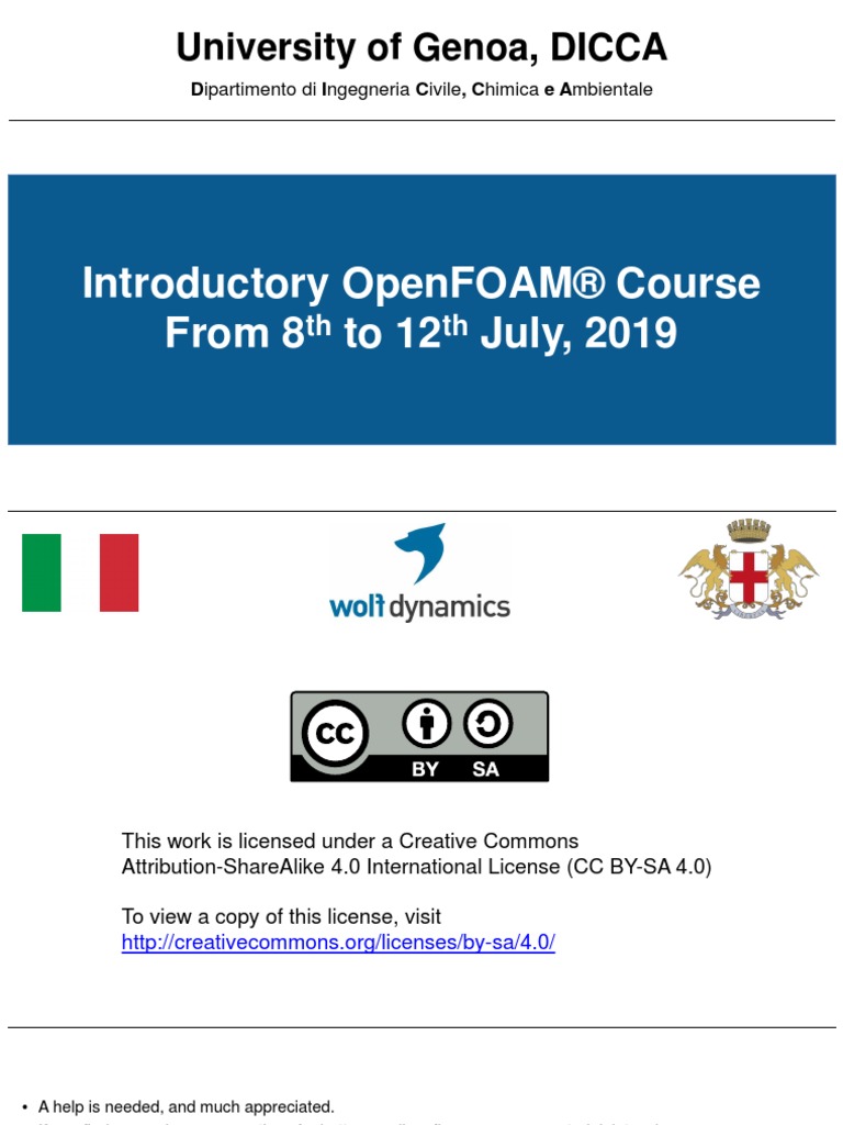 Open Foam | PDF | Computational Fluid Dynamics | Fluid Dynamics