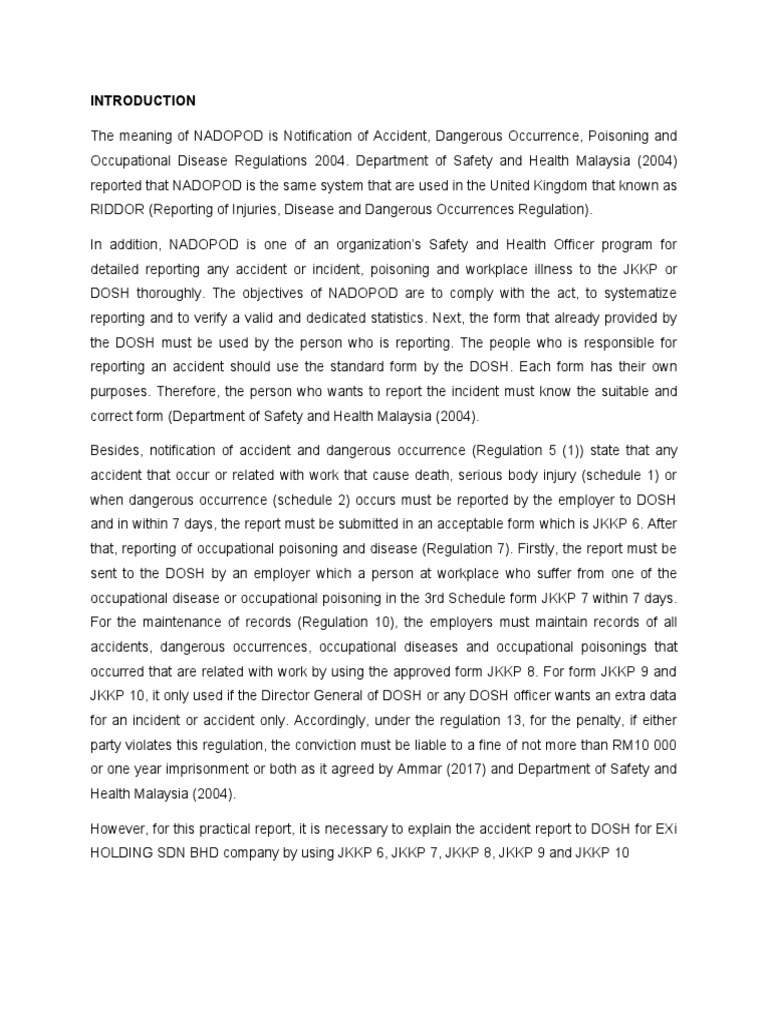 Introduction Nadopod | PDF | Applied Ethics | Occupational Safety And ...