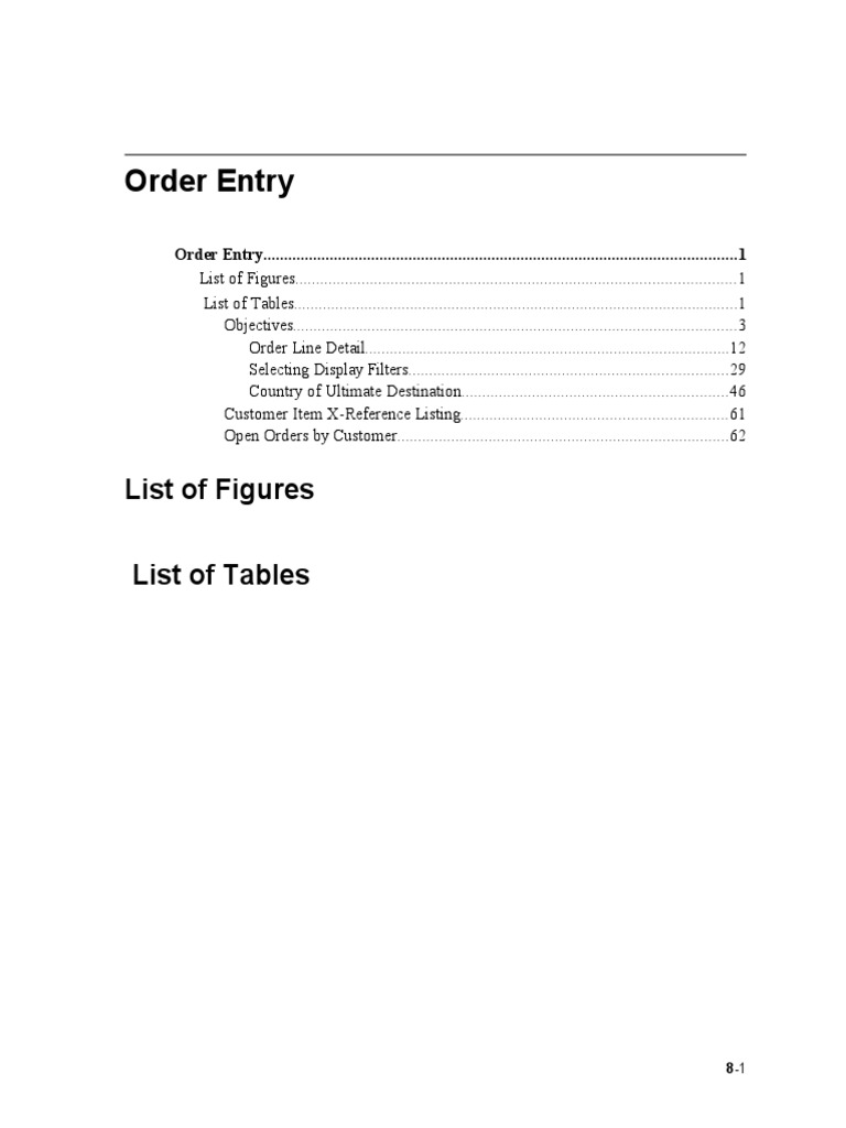 Order Entry and ATP Processing Guide | PDF | Invoice | Value Added Tax
