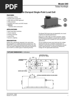 DataSheet SLB415 Load Cell en 140301 | PDF