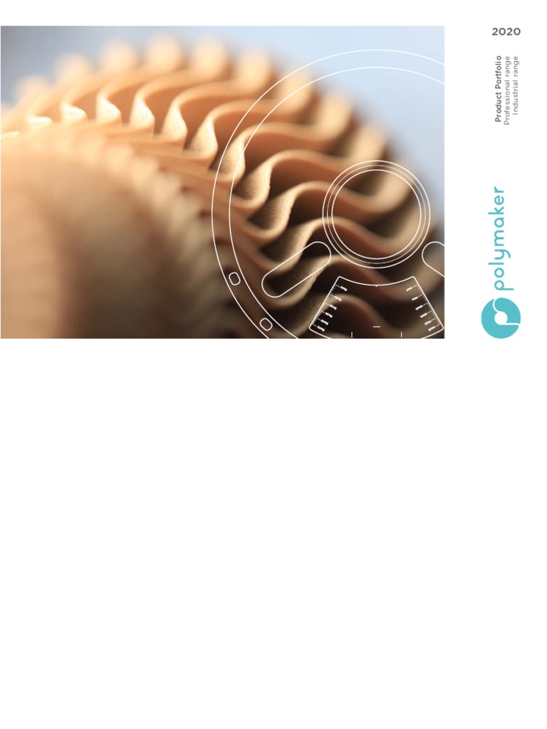 Polymaker - Brochure 2020 PDF | PDF | Fibers | 3 D Printing
