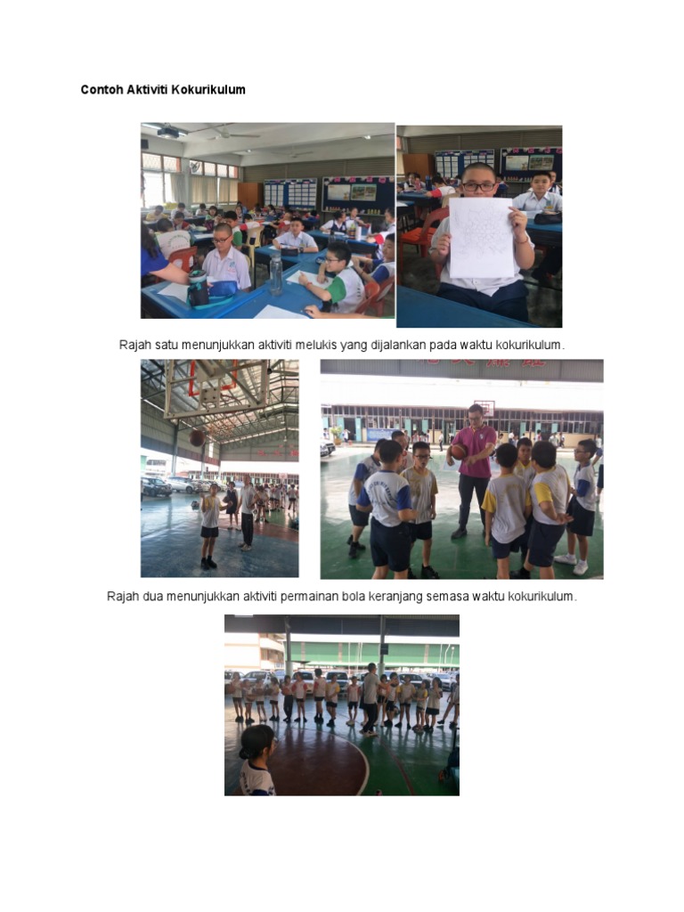 7.1 Contoh Aktiviti Kokurikulum | PDF