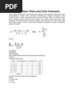 Rumus dan Contoh Persentil Data | PDF